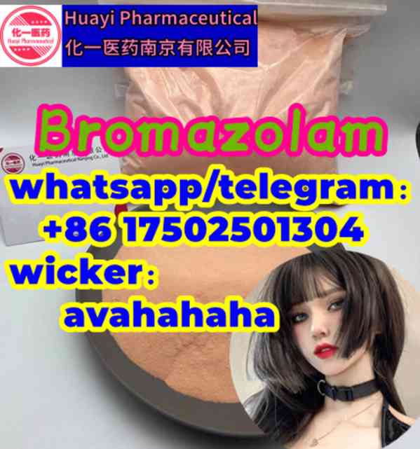 71368-80-4 Bromazolam Protonitazene 119276-01-6 u47700 - bazar ...