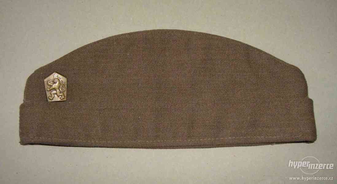 Vojenská čepice lodička armády ČSSR (1970) - bazar - Hyperinzerce.cz