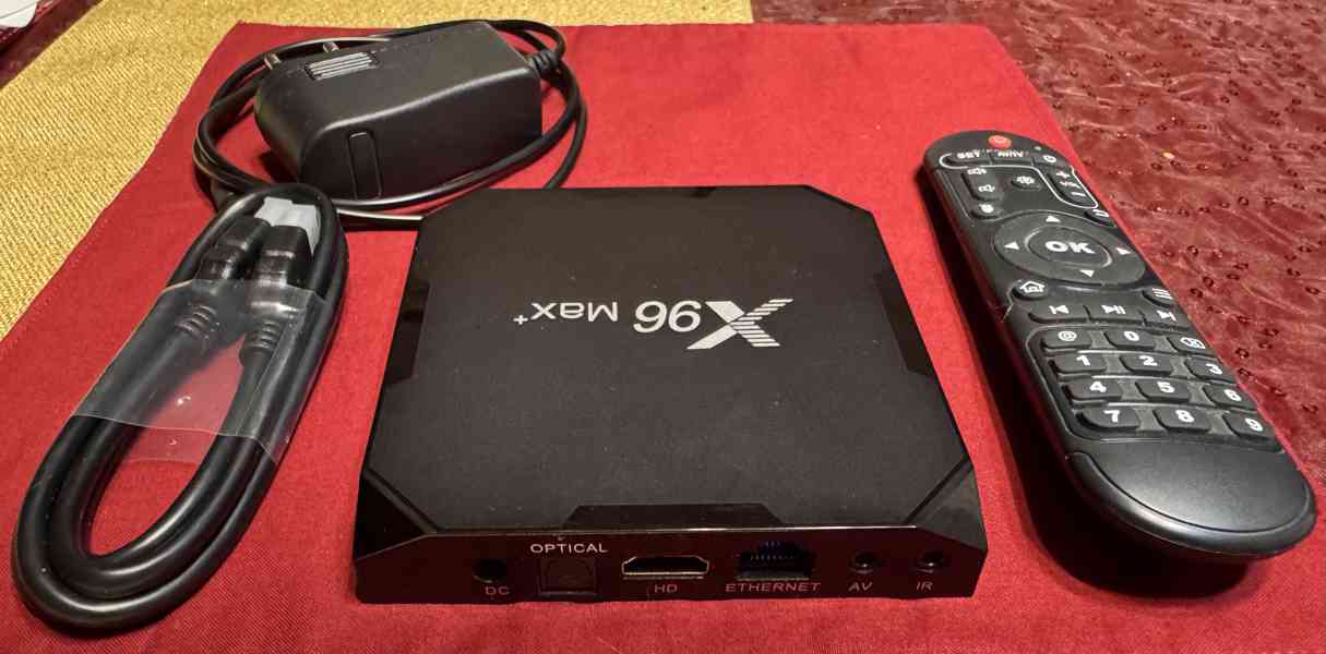 Smart TV box X96 Max+ 4/32GB 4K - bazar - Hyperinzerce.cz