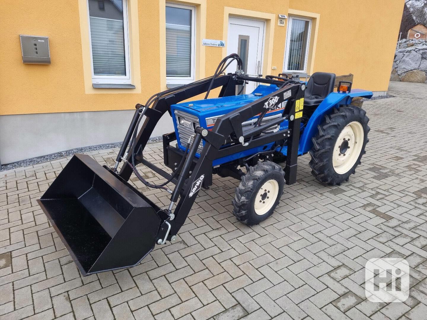 Malotraktor Iseki TU 1700 s čelním nakladačem - bazar - Hyperinzerce.cz