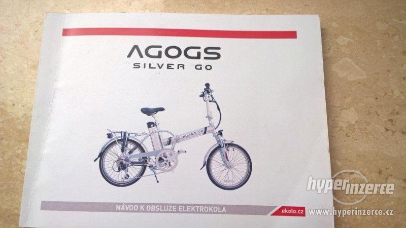 Skládací elektrokolo AGOGS SilverGo - bazar - Hyperinzerce.cz