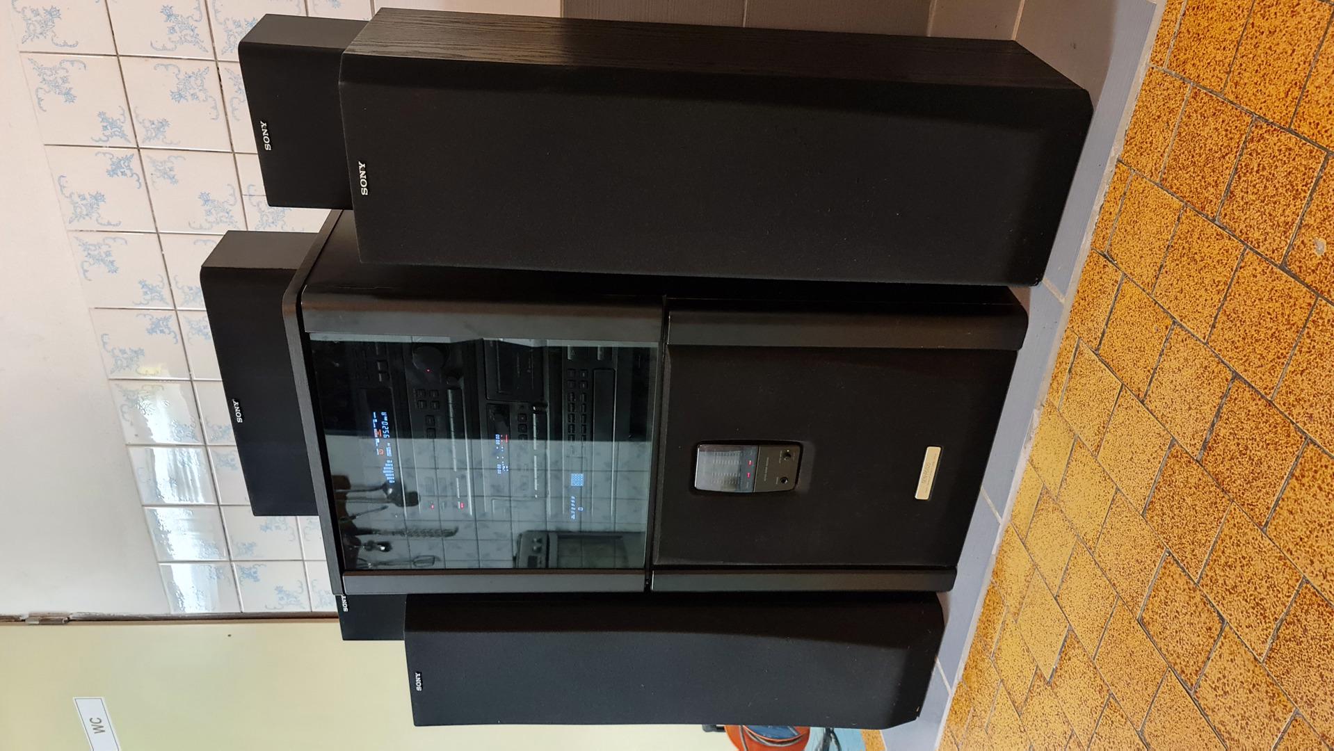 ⭐SONY COLOSEUM HIFI SEN-R5520 550Watt KOMPLETNÍ JAK NOVÉ - bazar ...