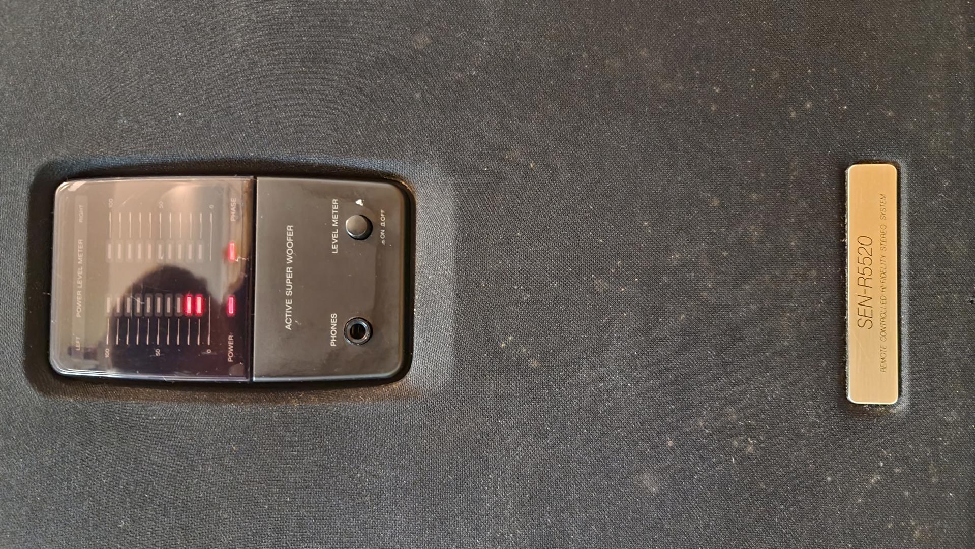 ⭐SONY COLOSEUM HIFI SEN-R5520 550Watt KOMPLETNÍ JAK NOVÉ - bazar ...