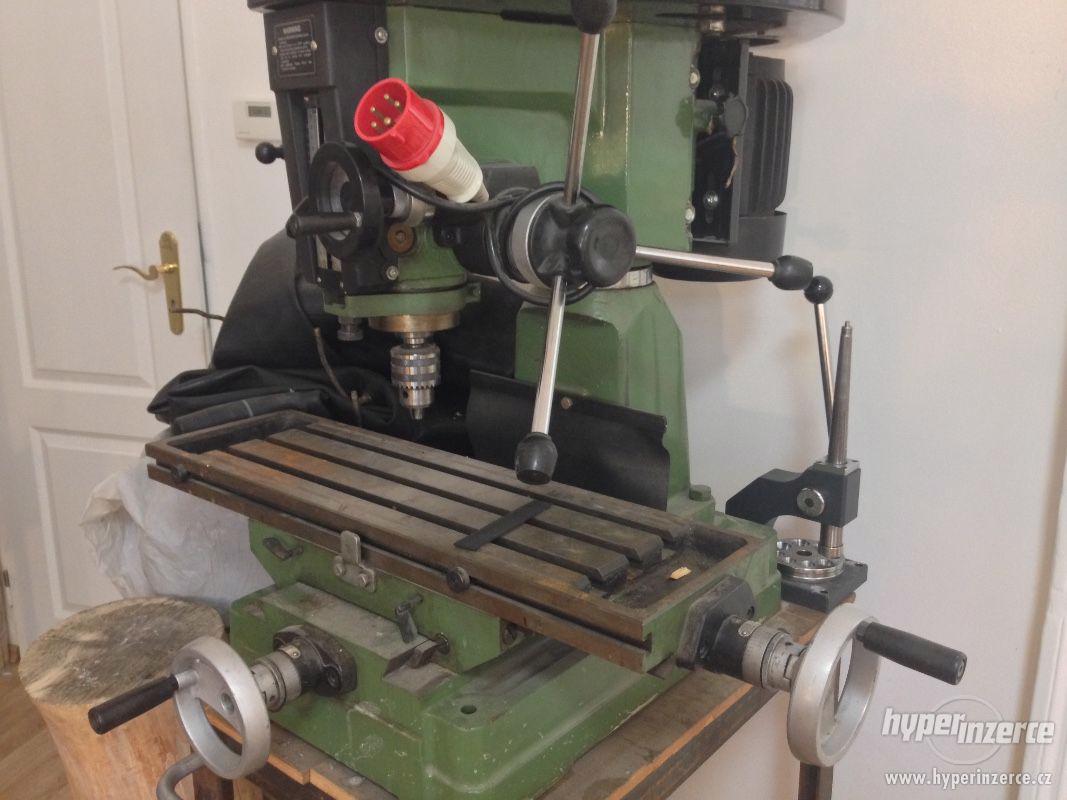 Stolní vrtačko-frézka md-30b, téměř nepoužitá - bazar - Hyperinzerce.cz