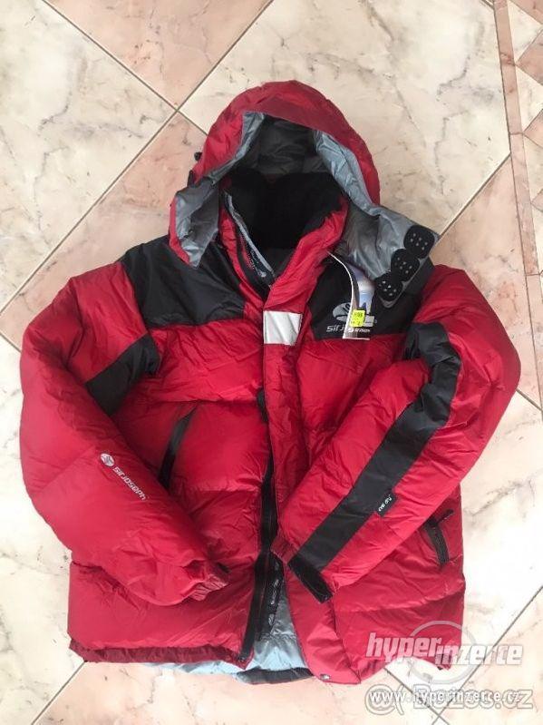 Expediční péřová bunda s membránou - bazar - Hyperinzerce.cz