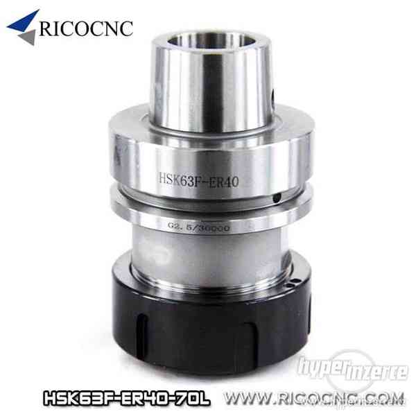 HSK63F ER40 Collet Chuck Tool Holder HSK 63F Taper for Wood - bazar ...