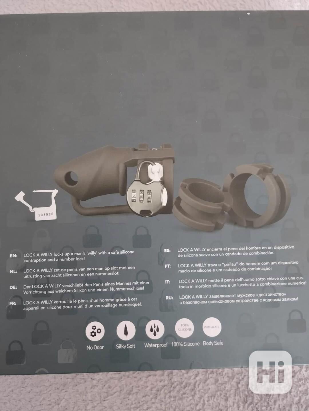 Lock a Willy prémiový silikonový pás cudnosti pro muže - bazar ...