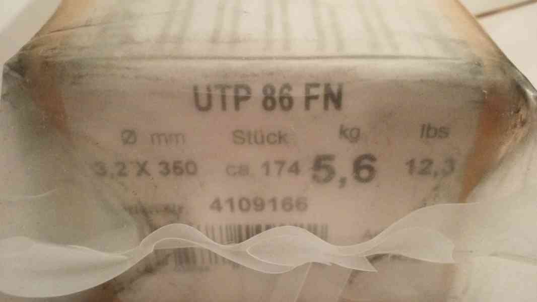 elektrody Böhler Uddeholm UTP 86 FN, 3,2x350, pro litinu - bazar ...