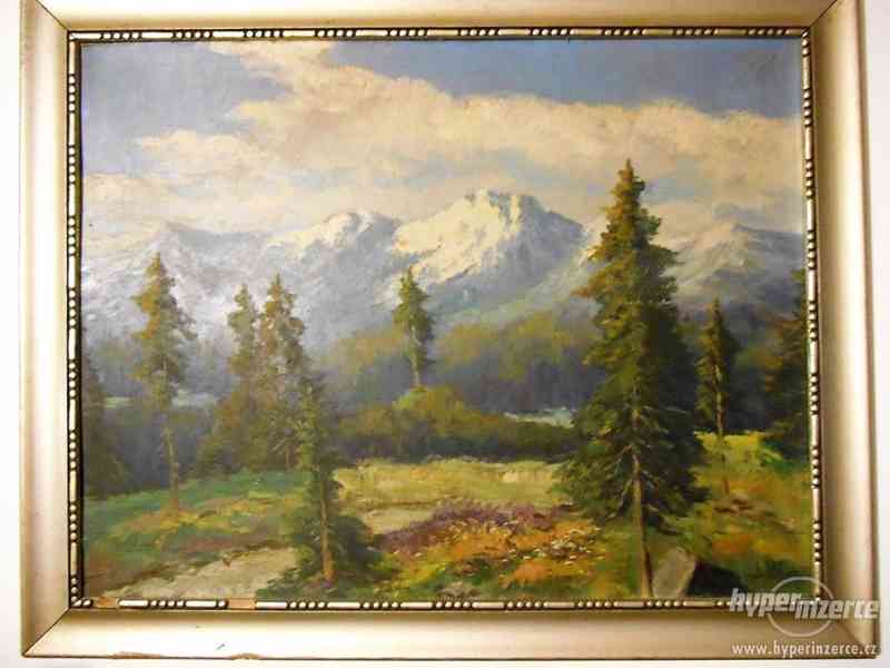 Obraz - Bíno Josef 1881-1947 - Olejomalba - bazar - Hyperinzerce.cz