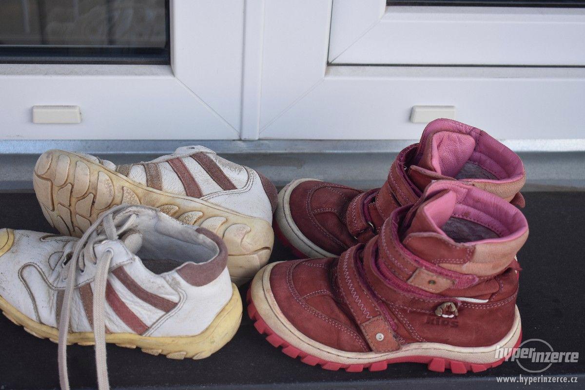 Dětské botasky. - bazar - Hyperinzerce.cz