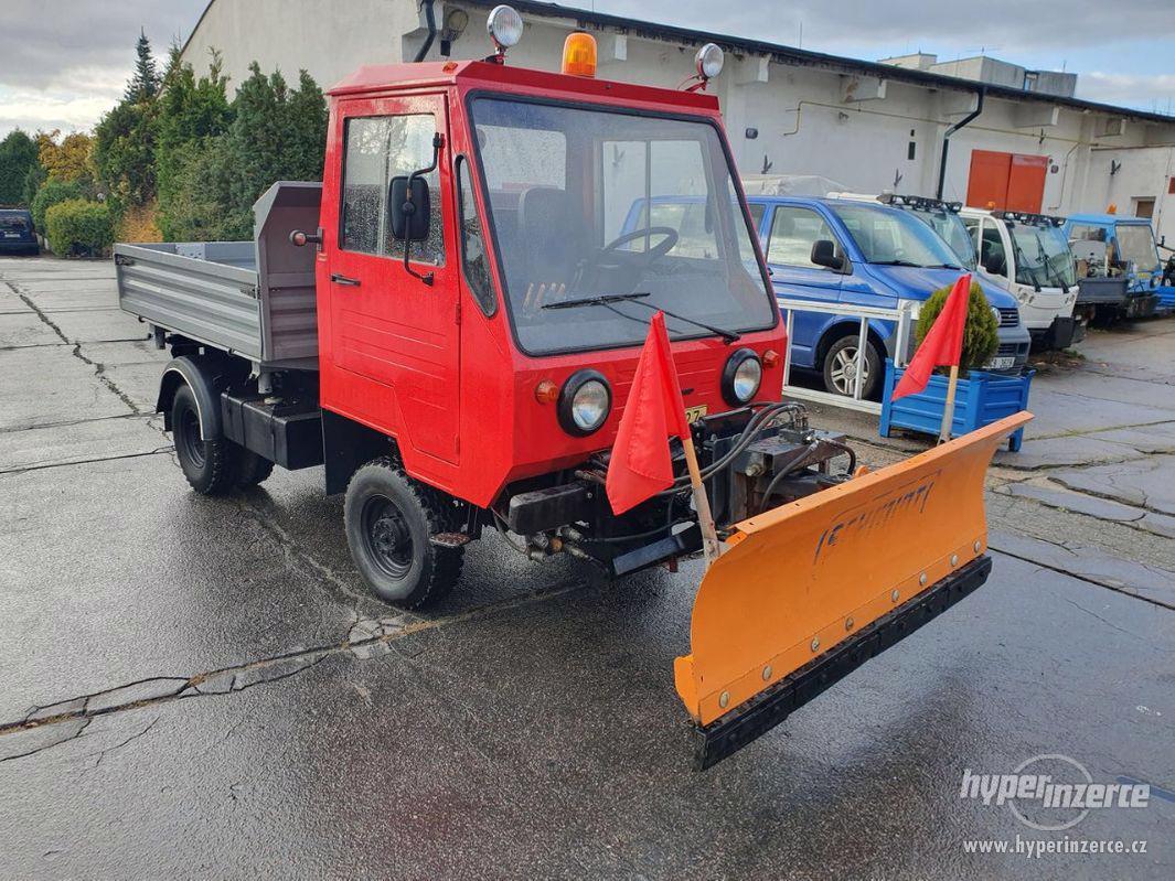 Multicar M25 4x4 s pluhem a cisternou - bazar - Hyperinzerce.cz