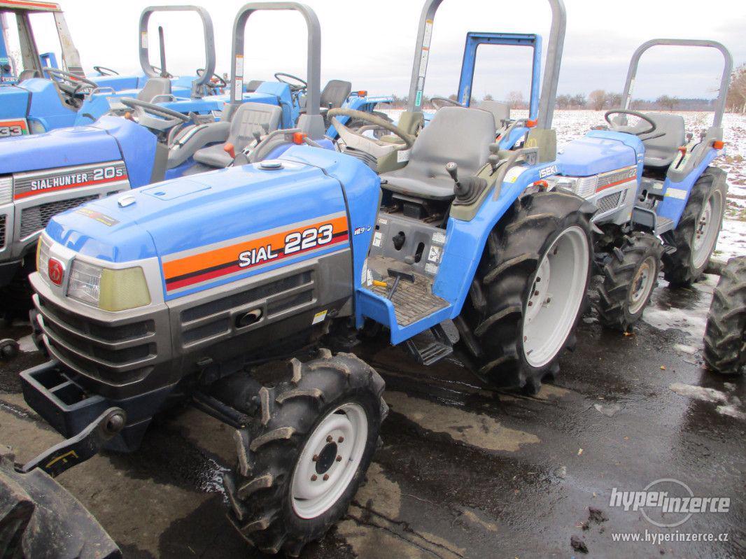 Malotraktor Iseki Sial 223 široké pneu luxusní stav - bazar - Hyperinzerce.cz
