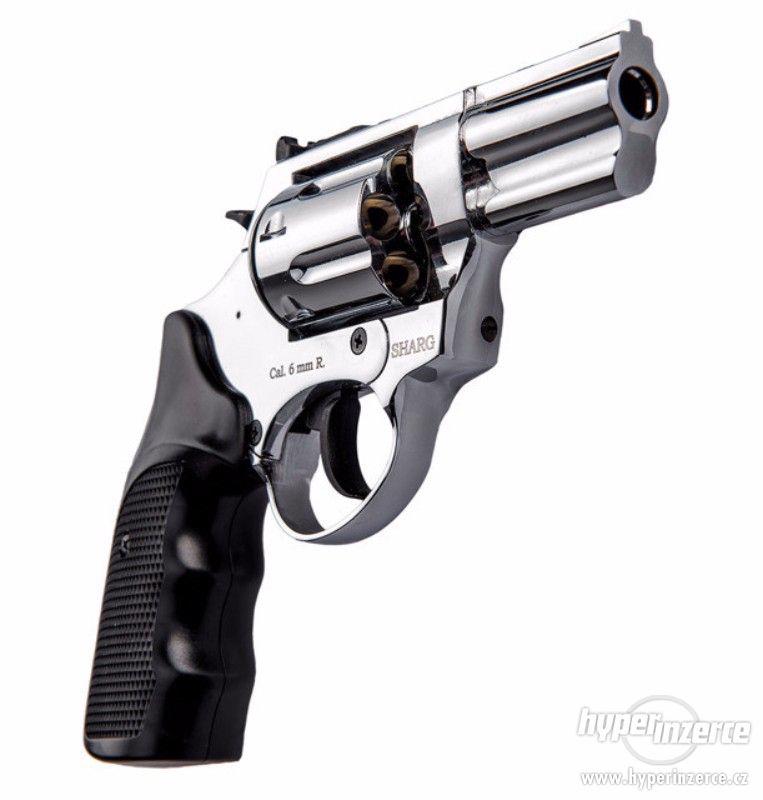 Revolver 6mm - na gumové projektily = CHROM ZA CENU ČERNÉHO - bazar ...