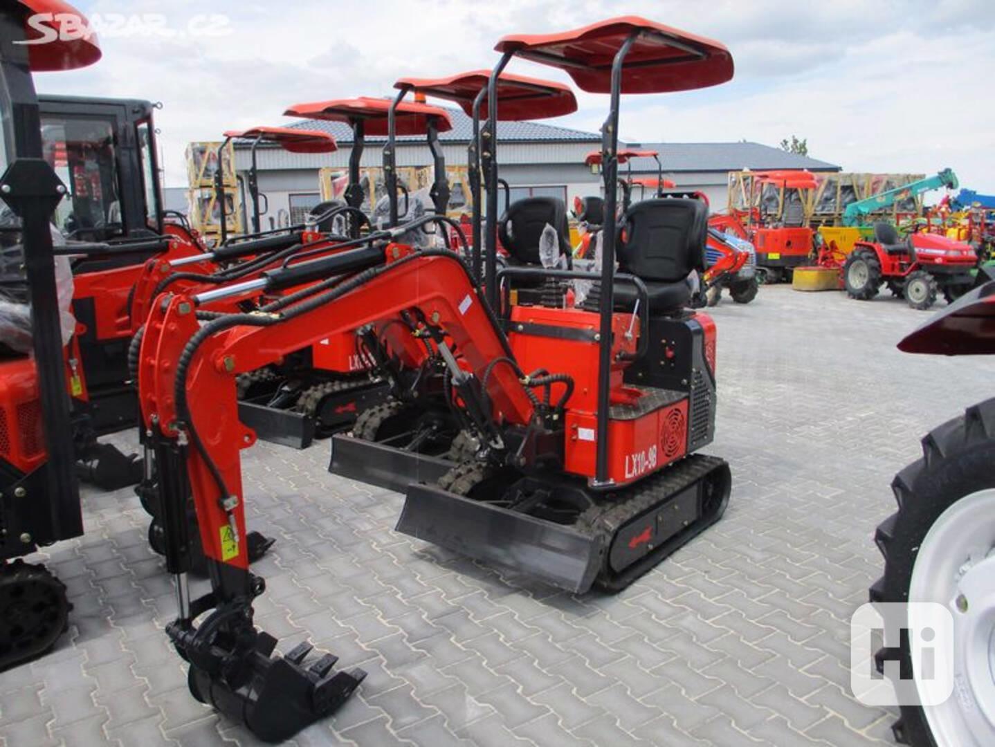 Minibagr Yto Lx 10 9b 900kg Nový Typ Bazar Hyperinzerce Cz
