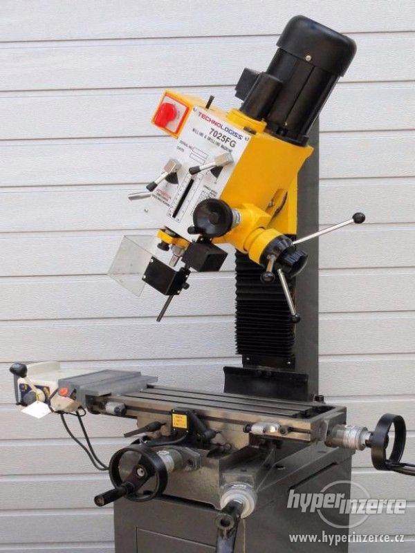 STROJNÍ PRŮMYSLOVÁ VRTAČKO-FRÉZKA 7025 FG - bazar - Hyperinzerce.cz