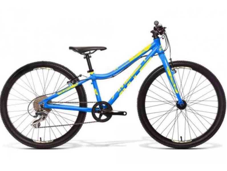 dětské kolo AMULET 24 FUN blue shiny/light green - bazar - Hyperinzerce.cz