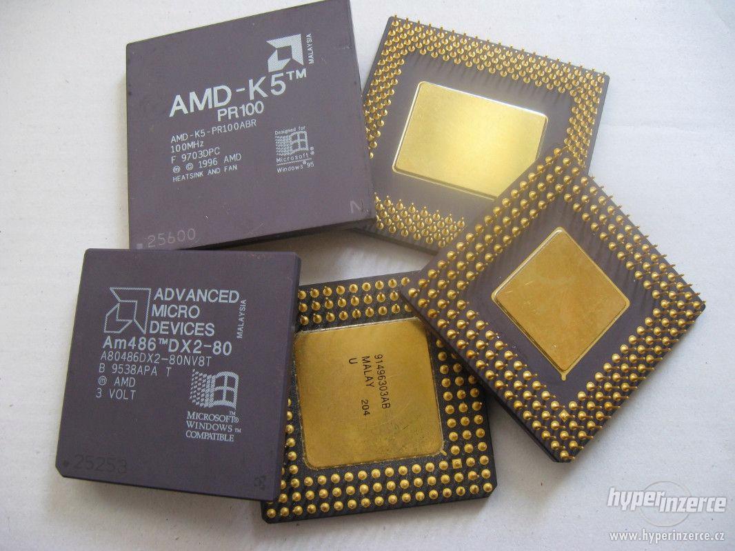 Výkup starých CPU procesorů do sbírky - bazar - Hyperinzerce.cz
