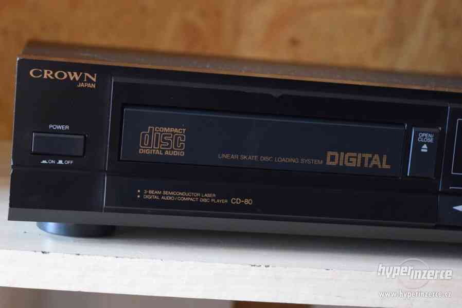 CROWN CD-80 LEVNÝ CD PŘEHRÁVAČ !! - bazar - Hyperinzerce.cz