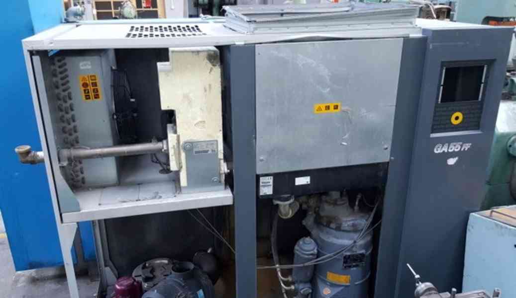 Šroubový kompresor GA 55 - na náhradní díly (10526.) - bazar - Hyperinzerce.cz