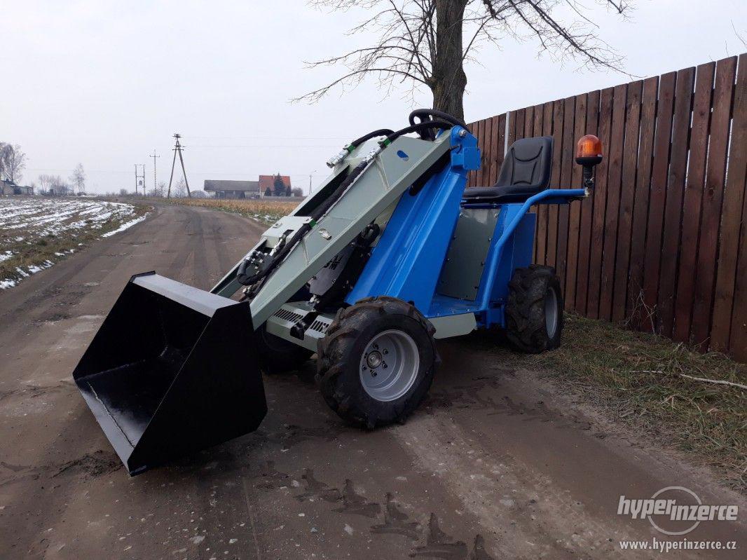 mini kloubový nakladač - bazar - Hyperinzerce.cz