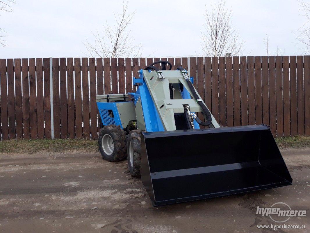 mini kloubový nakladač - bazar - Hyperinzerce.cz