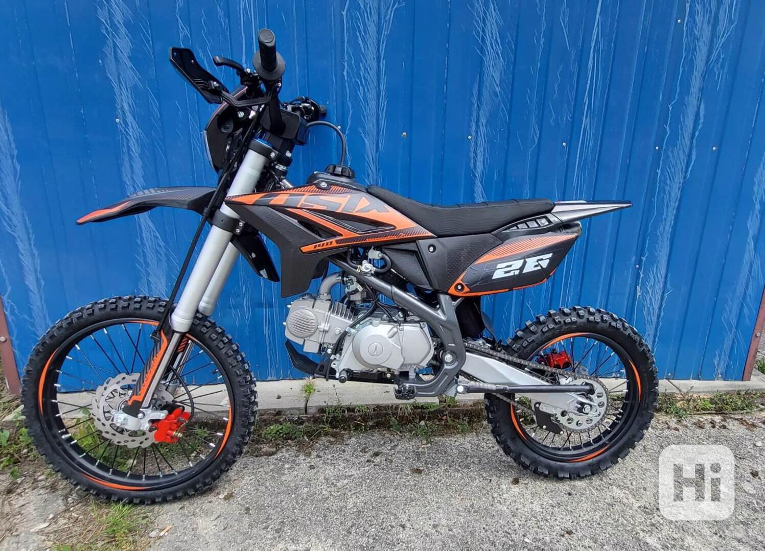 Pitbike APOLLO VIPER 140ccm 19“/16" E-START oranžový - bazar ...