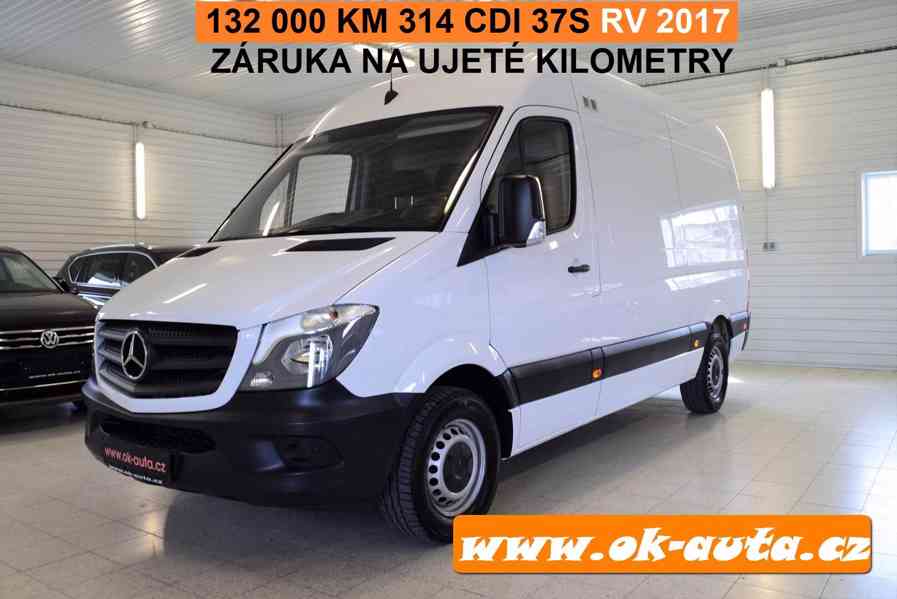 Mercedes-Benz Sprinter 314 CDI 37S 132 000 KM DÍLNA 12/2017 - bazar ...