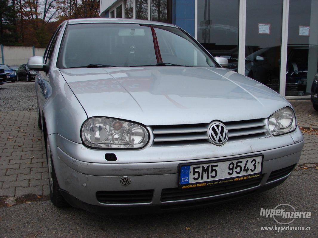 VW Golf 1.9 TDI r.v.2001 (klima) - bazar - Hyperinzerce.cz