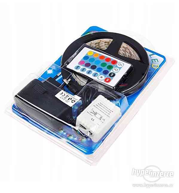 Rgb barevné led pásky 5 metrů + ovladač - bazar - Hyperinzerce.cz