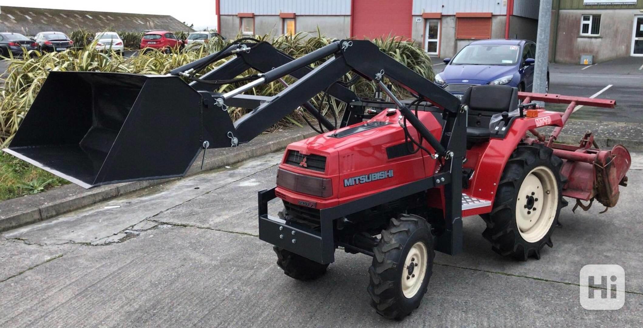 Mitsubishi MT17 s čelním nakladačem a otočnou ojí - bazar - Hyperinzerce.cz