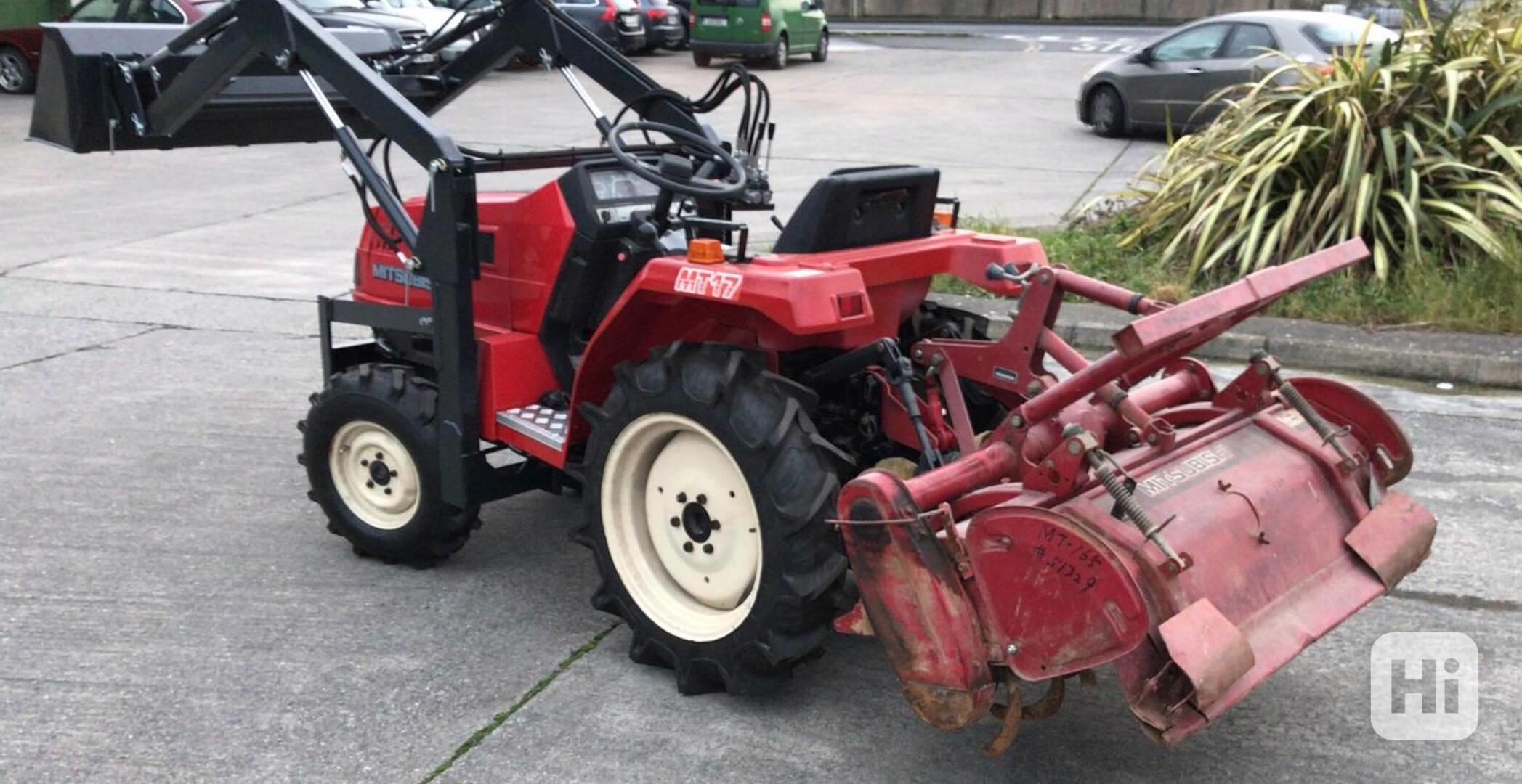 Mitsubishi MT17 s čelním nakladačem a otočnou ojí - bazar - Hyperinzerce.cz