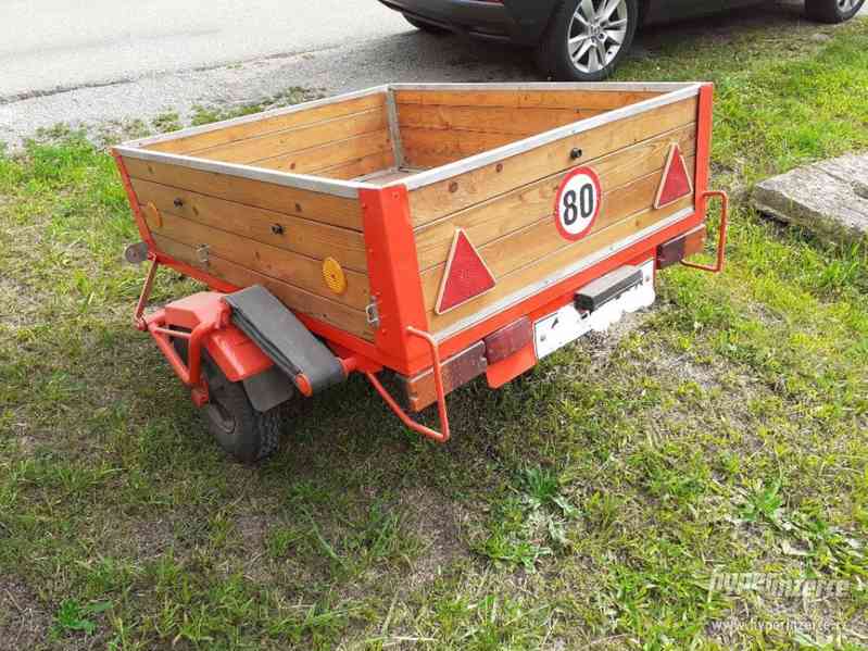 Přívěsný vozík za auto - bazar - Hyperinzerce.cz