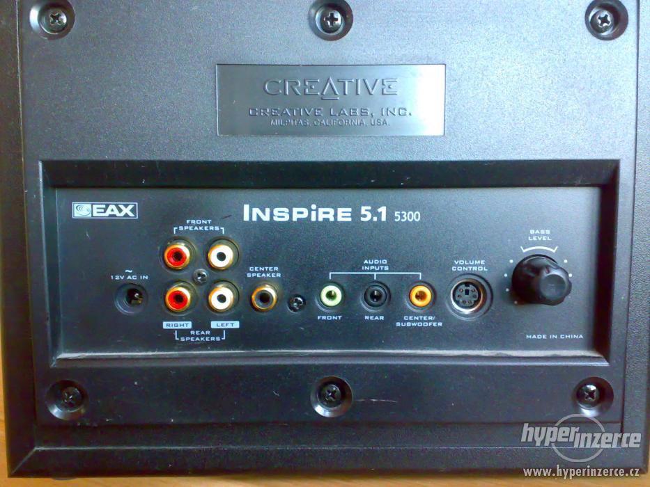SUPER REPRO 5.1 Creative Inspire 5300 - bazar - Hyperinzerce.cz
