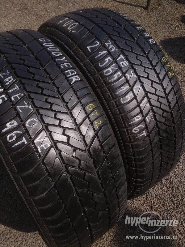 Letní pneu 215/65 R15 2x GOODYEAR GT2 - bazar - Hyperinzerce.cz