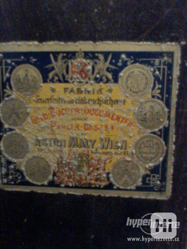 Trezor k zazdění Anton Maly, Wien - bazar - Hyperinzerce.cz