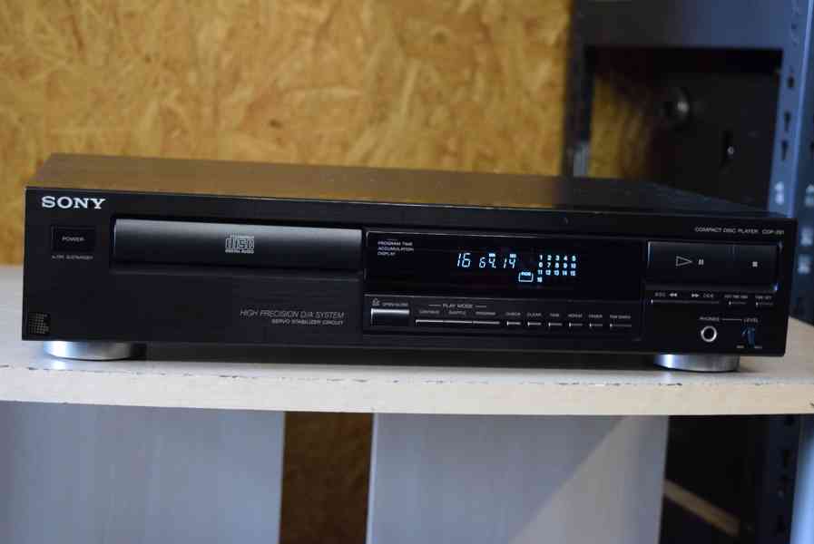 SONY CDP-291 VÝBORNÝ CD PŘEHRÁVAČ TDA1543A !! - bazar - Hyperinzerce.cz