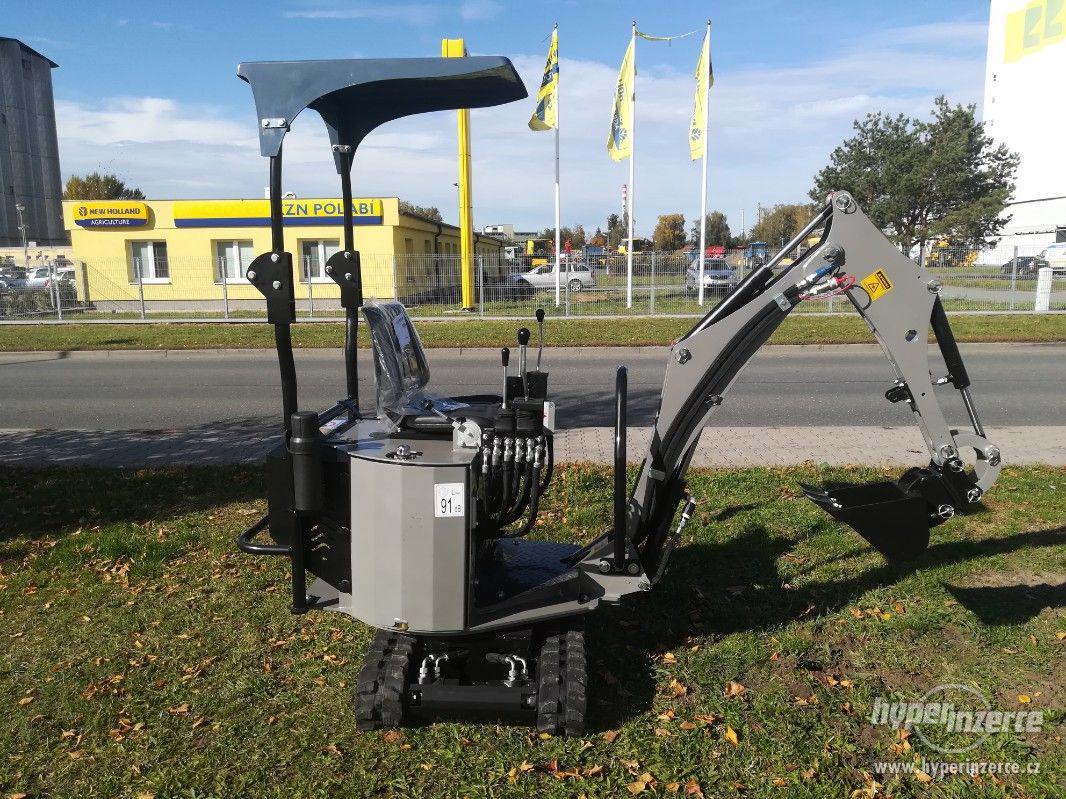 Minibagr bagr mini rypadlo podkop Jansen MB-1500 - bazar - Hyperinzerce.cz