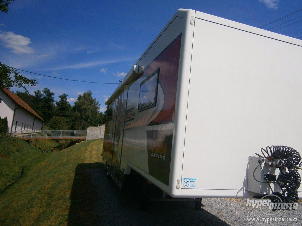 Obytný návěs - 8,3m TOP STAV - bazar - Hyperinzerce.cz