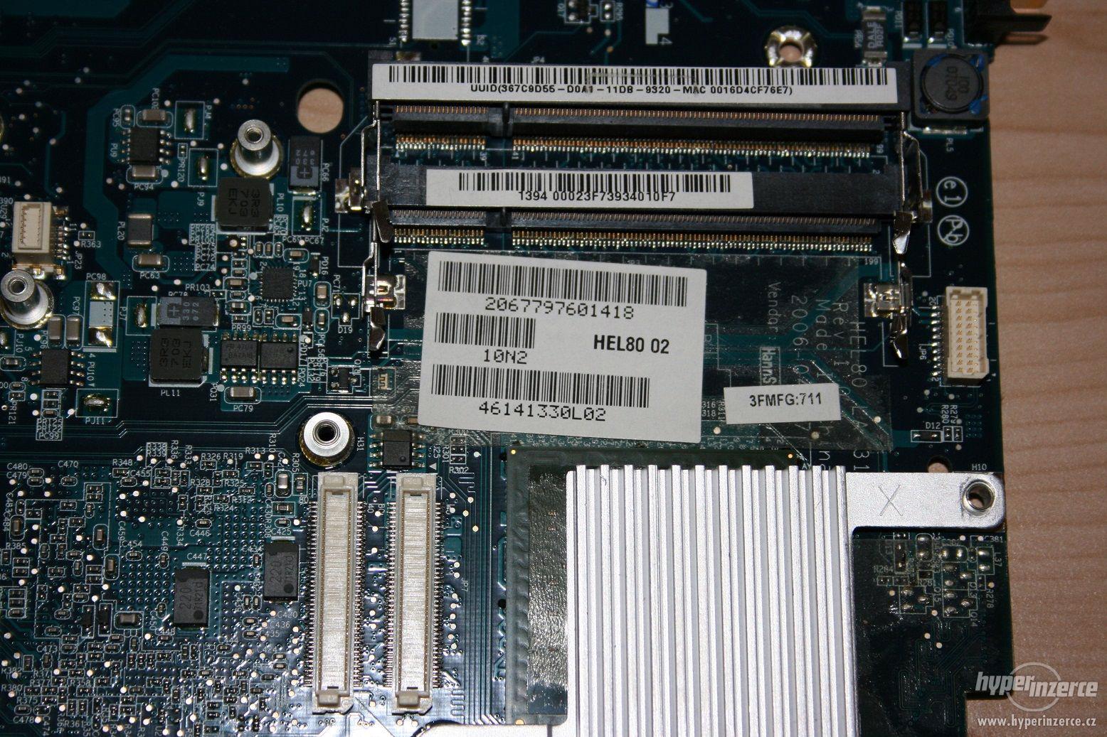 Compal HEL80 Motherboard LA-3161P - bazar - Hyperinzerce.cz