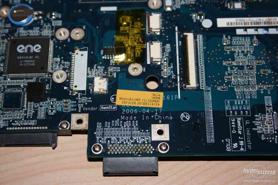 Compal HEL80 Motherboard LA-3161P - bazar - Hyperinzerce.cz