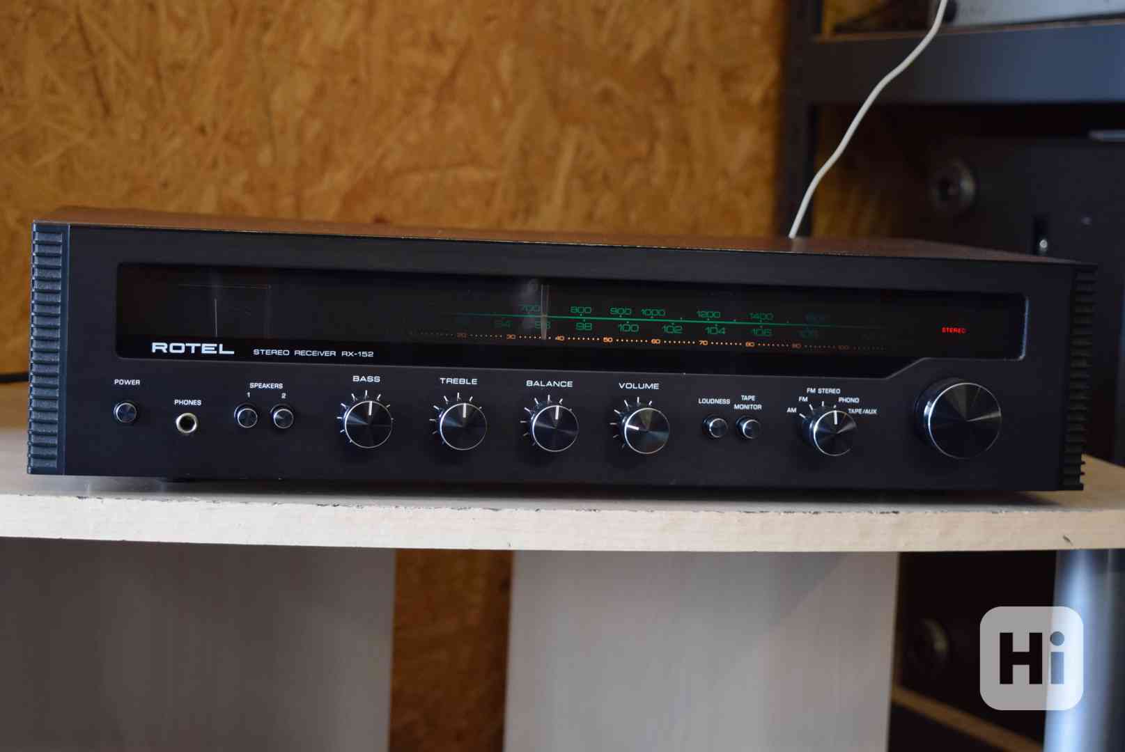 ROTEL RX-152 VINTAGE STEREO RECEIVER !! - bazar - Hyperinzerce.cz