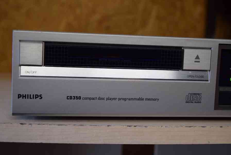 PHILIPS CD 350 KVALITNÍ CD PŘEHRÁVAČ TDA1540 !! - bazar - Hyperinzerce.cz