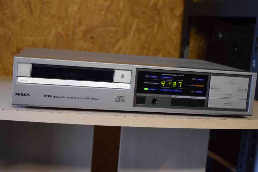PHILIPS CD 350 KVALITNÍ CD PŘEHRÁVAČ TDA1540 !! - bazar - Hyperinzerce.cz