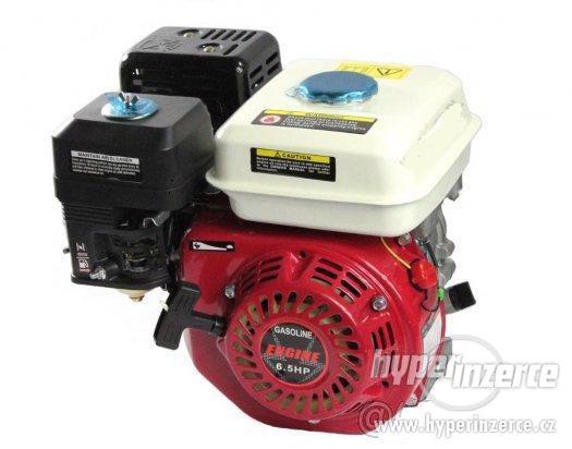 Benzinový motor 6,5 Hp . Prodám nový motor viz foto. Typ 168 - bazar ...