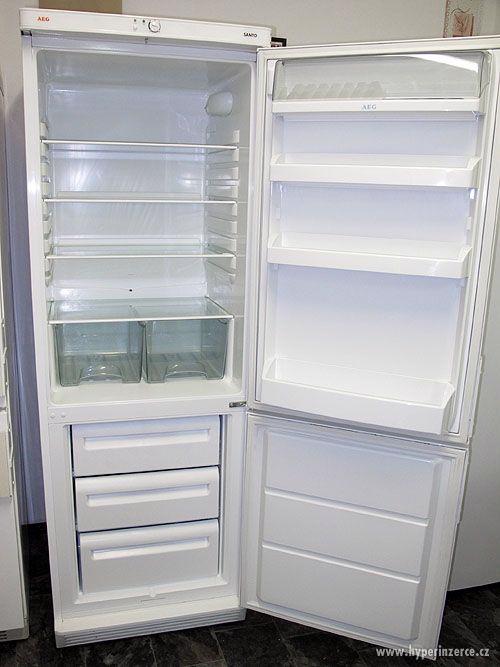 Lednice s mrazákem AEG Santo, 2-dvéřová kombinace - bazar - Hyperinzerce.cz