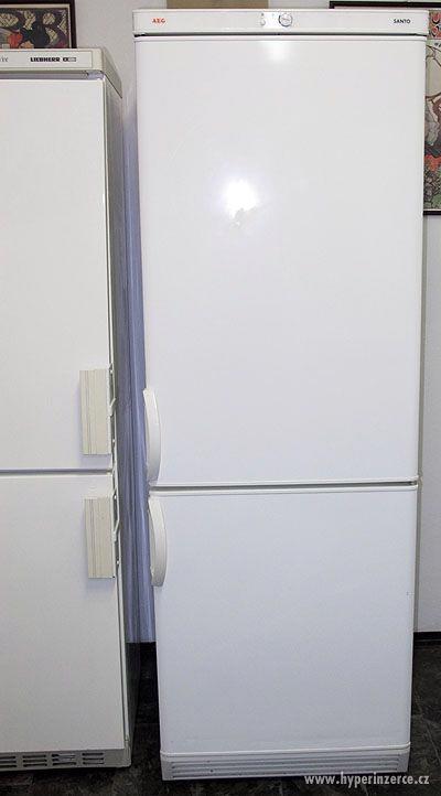 Lednice s mrazákem AEG Santo, 2-dvéřová kombinace - bazar - Hyperinzerce.cz