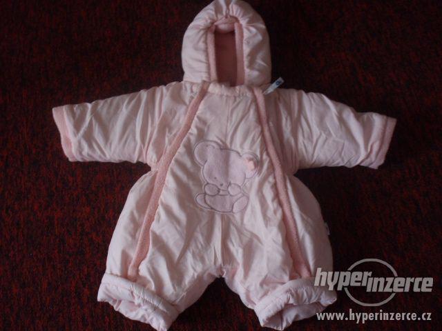 Růžová kombinéza pro malou princezničku - bazar - Hyperinzerce.cz