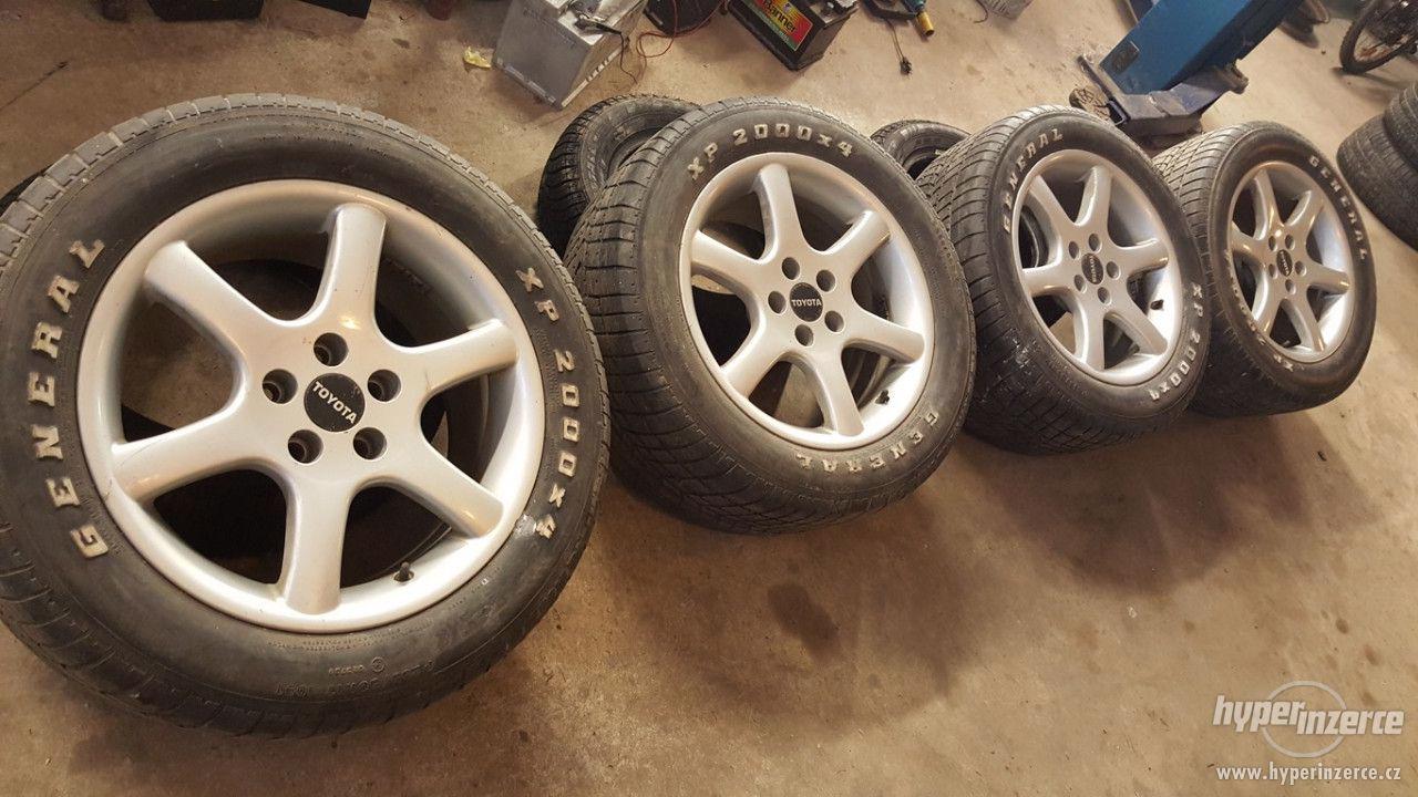 Alu orig. Toyota 5x114.3 8jx17 et37 pneu General XP 2000 X4 - bazar ...