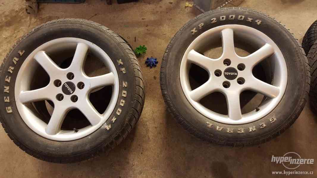 Alu orig. Toyota 5x114.3 8jx17 et37 pneu General XP 2000 X4 - bazar ...