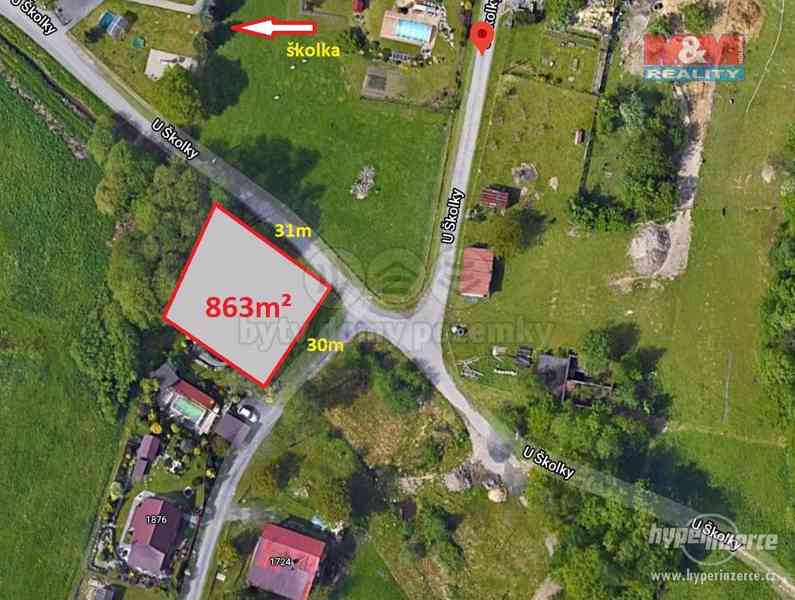 Prodej pozemku k bydlení, 863 m?, Rychvald - bazar - Hyperinzerce.cz